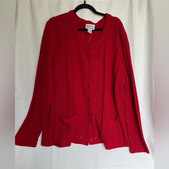 Anthony Richards | Sweaters | Vintage Plus Size Cardigan4x | Poshmark